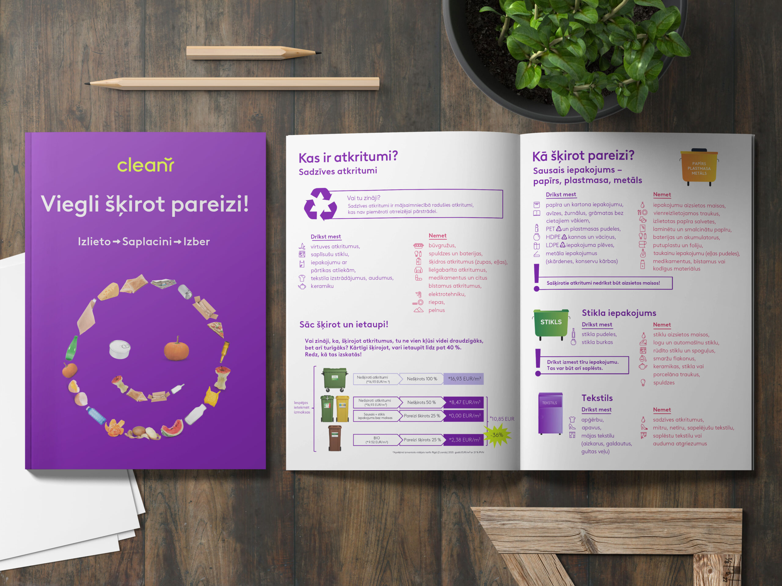 Kā viegli šķirot pareizi? – CleanR